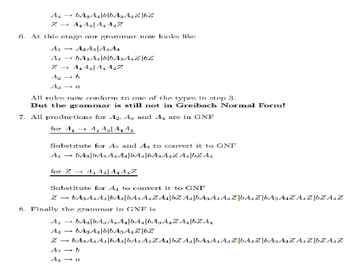 UNIT II Grammar Formalism Chomsky hierarchy of languages