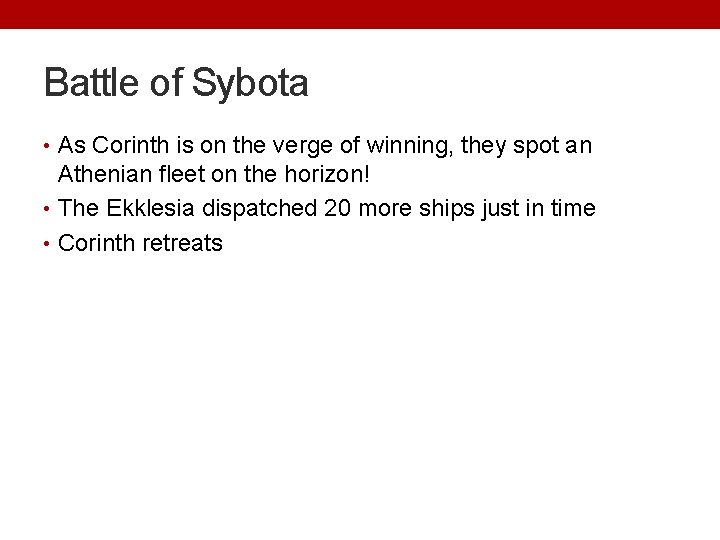 PELOPONNESIAN WAR 30 Years Peace To The Peace