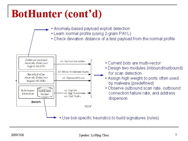 An Introduction of Botnet Detection Part 2 Guofei