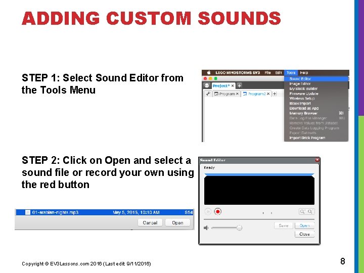 Custom Images and Sounds By Sanjay and Arvind