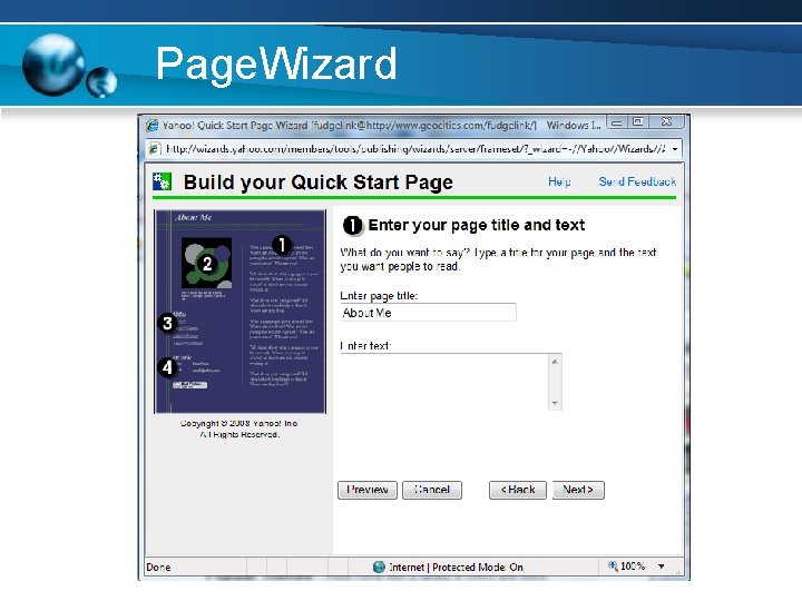 Faculty Websites a presentation by Dr Tamara Fudge