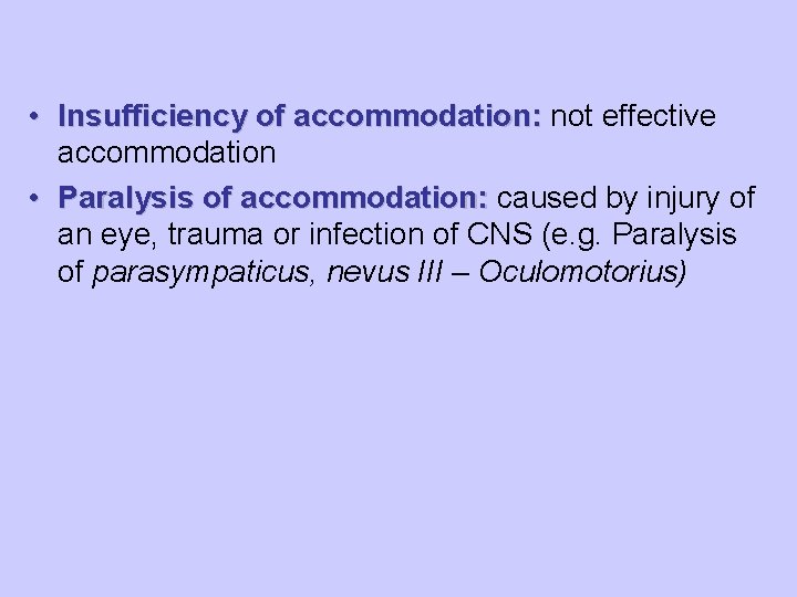 Physiology of an eye Table of contents 1
