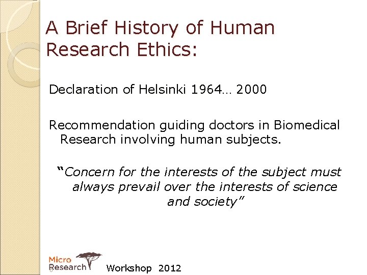 Basics of Research Ethics Google images Prepared by