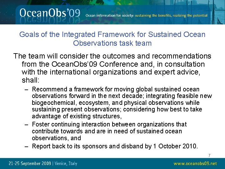 Building on Ocean Obs 09 Albert Fischer too