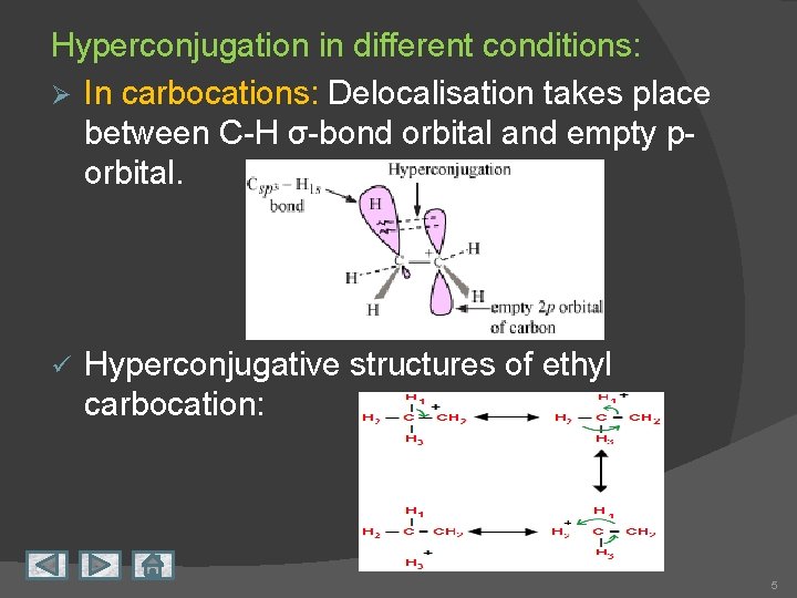 Class xi CHEMISTRY LESSON HYPERCONJUGA TION objectives What
