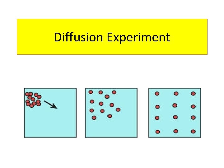 Diffusion Experiment Question How does temperature effect the