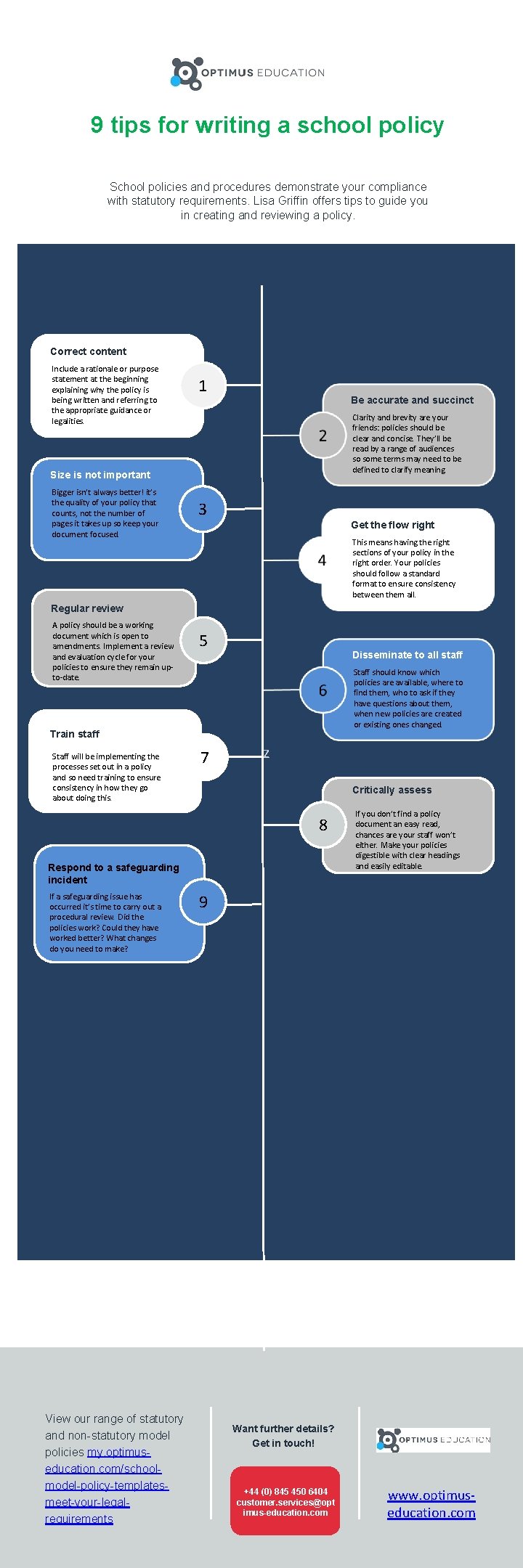 9 tips for writing a school policy School