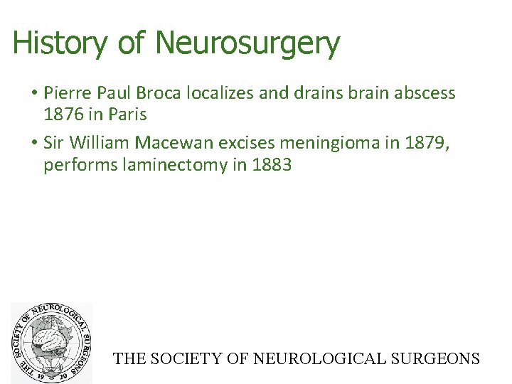 Introduction to Neurosurgery Brian L Hoh MD 1