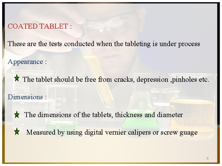 QUALITY CONTROL TESTS OF TABLETS IIIIV BPHARMACY 5
