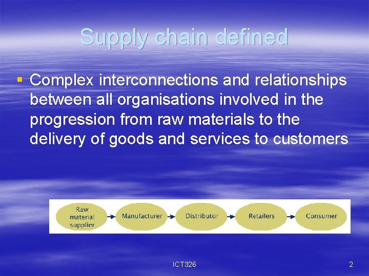 Strategic management of EBusiness Chapter 6 Transforming external