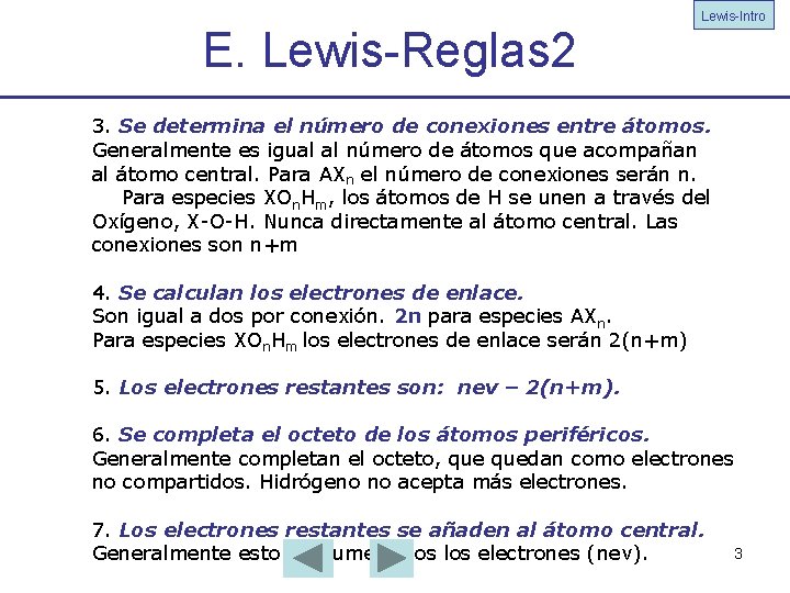 Estructura de LewisIntrod LewisIntro La estructura de Lewis