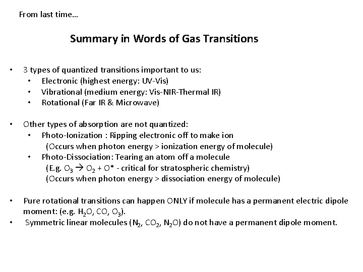 Gas Absorption Line Broadening April 6 From last