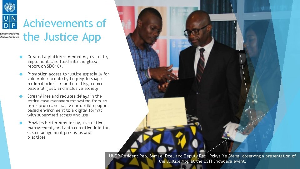 The Justice App UNDP and i DT Labs