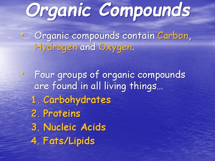 Remember Levels of Organization Atoms combine together to