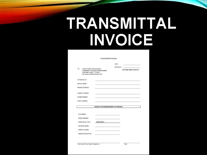 REIMBURSEMENT GUIDELINES Community Resources Management FY 2021 LEARNING