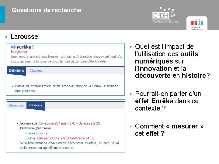 University of Luxembourg Multilingual Personalised Connected Mesurer leffet