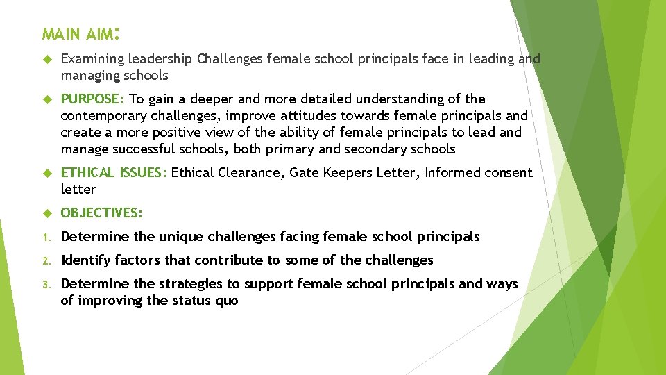 LEADERSHIP CHALLENGES FACING FEMALE SCHOOL PRINCIPALS RESEARCH BY