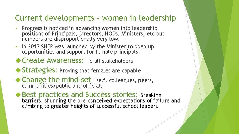 LEADERSHIP CHALLENGES FACING FEMALE SCHOOL PRINCIPALS RESEARCH BY