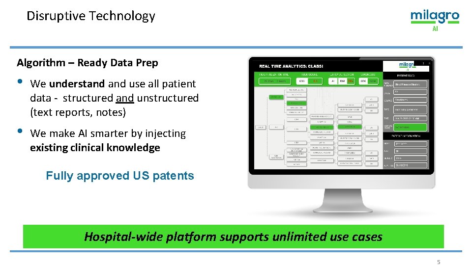The Healthcare Algorithms Platform 1 The Problem Actively