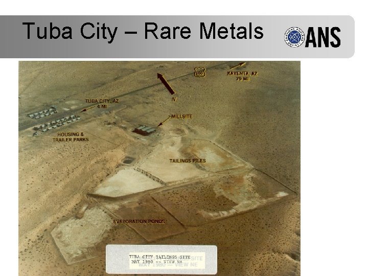 Uranium MiningMillingTailings and Water Quality Issues Presented By