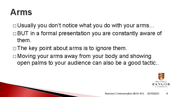 Business Communication Lecturer Gareth Jones Class 9 Presentations