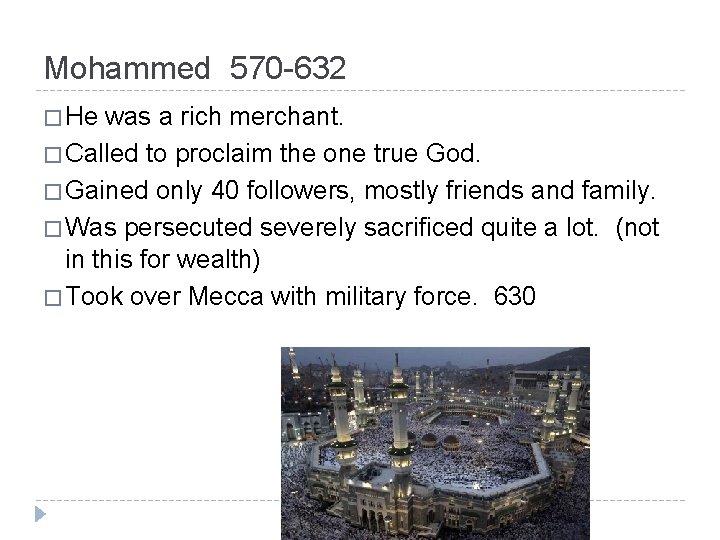 Understanding Islam A brief history of the Arabs