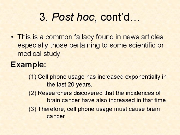 Logical Fallacies Unit 2 What is an Argument