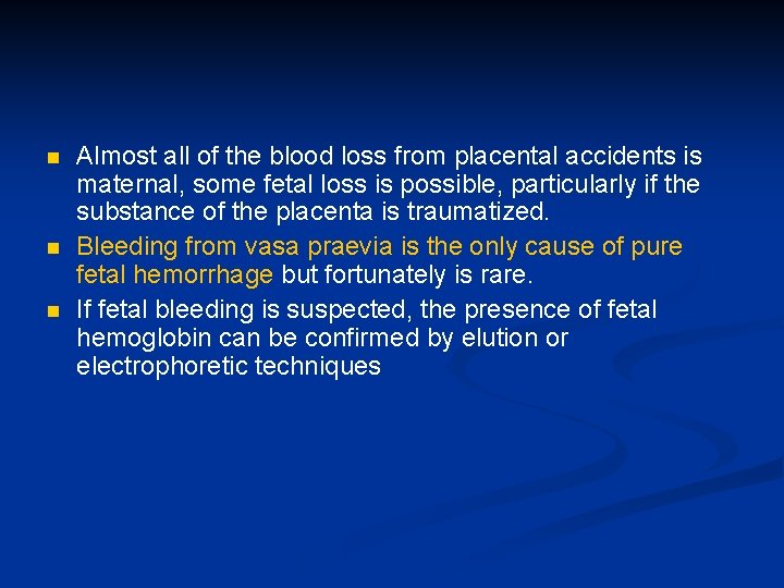 THIRD TRIMESTER BLEEDING Rukset Attar MD Ph D
