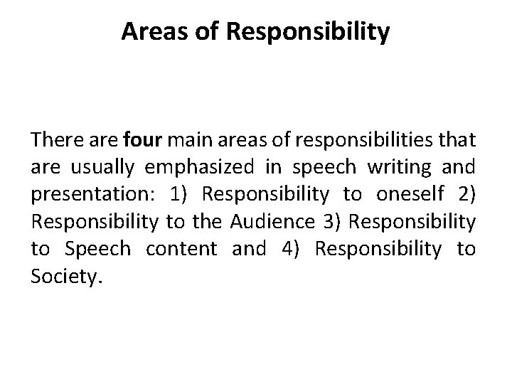 Week 3 TOPICS Principles Areas and Basic Rules