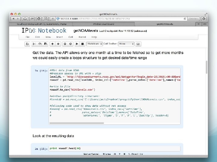 Using Open Source Software for SWMP Data Analysis