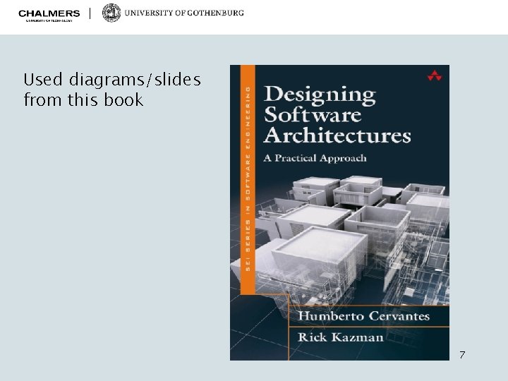 Architectural Styles Part II M R V Chaudron