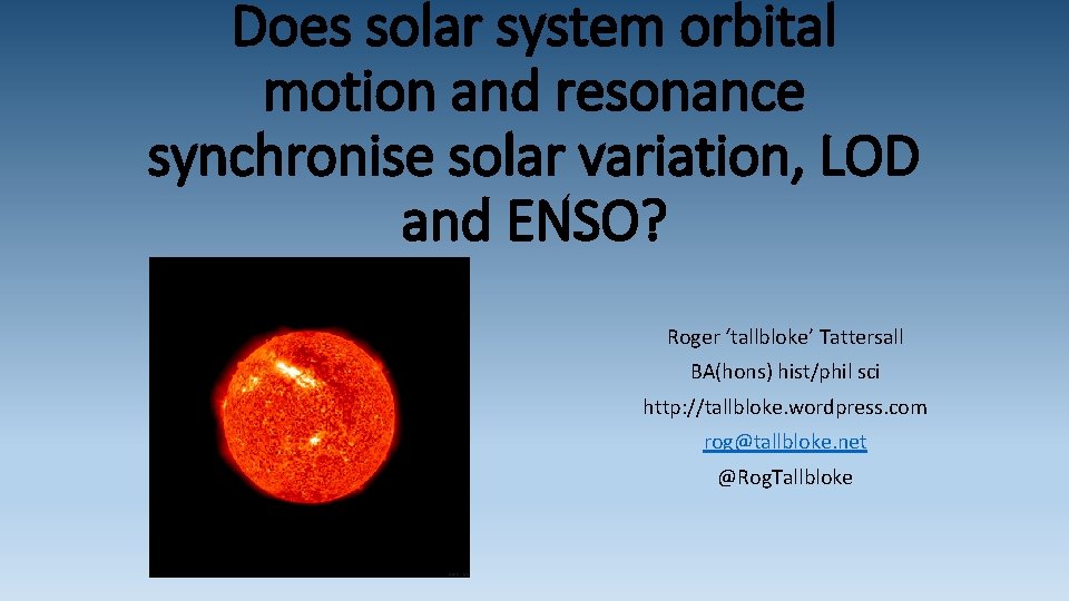 Does solar system orbital motion and resonance synchronise
