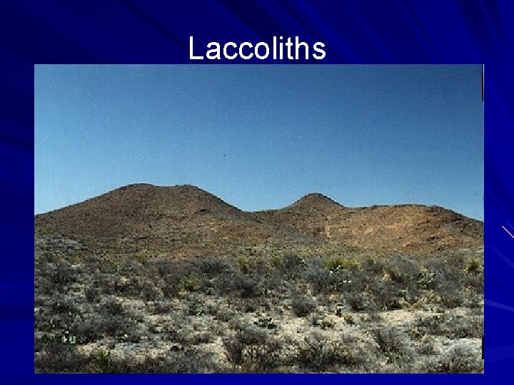 Warm Up 1119 The broad slightly domeshaped volcanoes