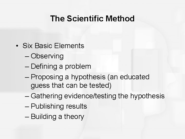 Chapter 1 Research Methods Psychological Research Scientific Observation
