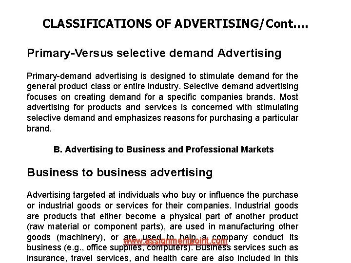 Introduction to Integrated Marketing Communications www assignmentpoint c