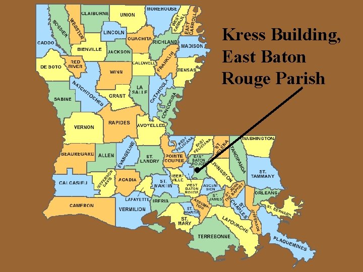 Kress Building Downtown Baton Rouge State Level Significance