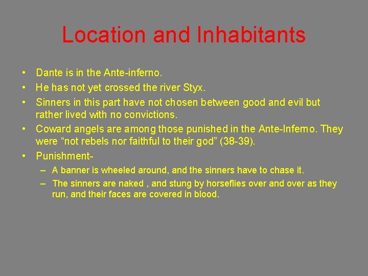 Dantes Inferno Canto 3 Robert Webre Dantes Inferno