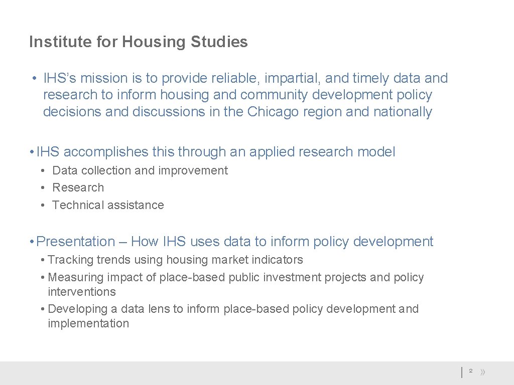 PRESENTATION November 16 2017 IHSs Approach to Data