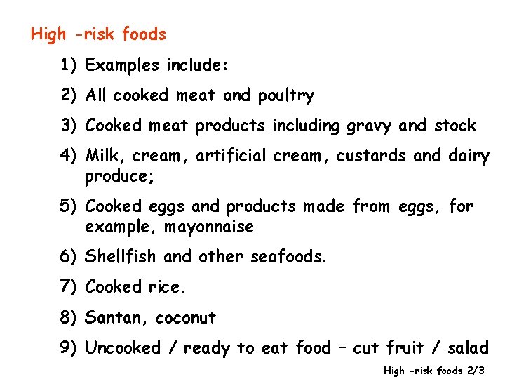 FOOD HYGIENE PREPARATION AND HANDLING Dr Ahmad Zaidi