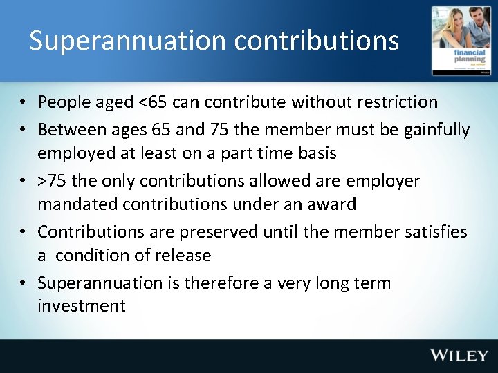 Chapter 10 Superannuation Power Point presentation by Fariba