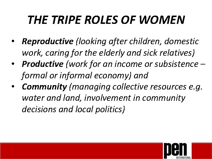 Understanding Need Session objectives To develop an awareness