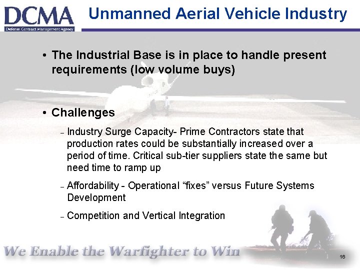 Industrial Base Analysis A Readiness Tool Presented By