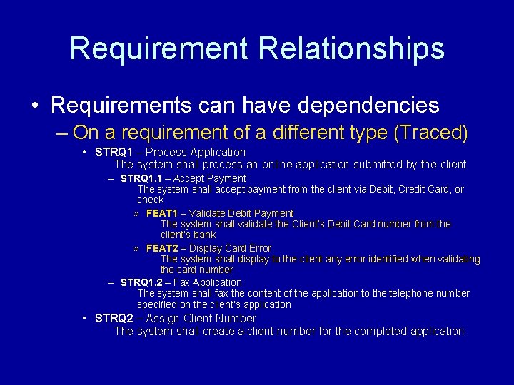 Manage Your Requirements with Requisite Pro Kim Werner