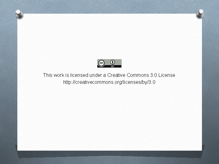 This work is licensed under a Creative Commons