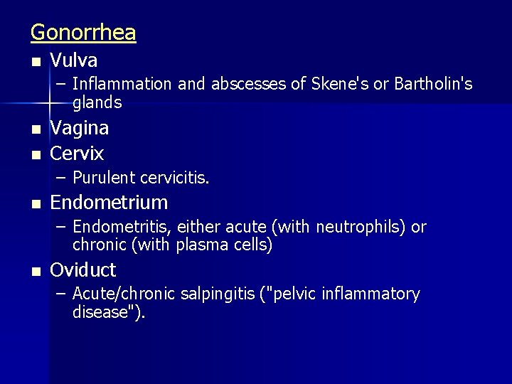 FEMALE Reproductive System Pathology Embryology n n The