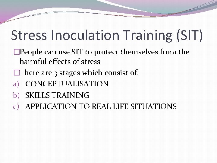 Psychological Stress Management Techniques By Reema Reeda and