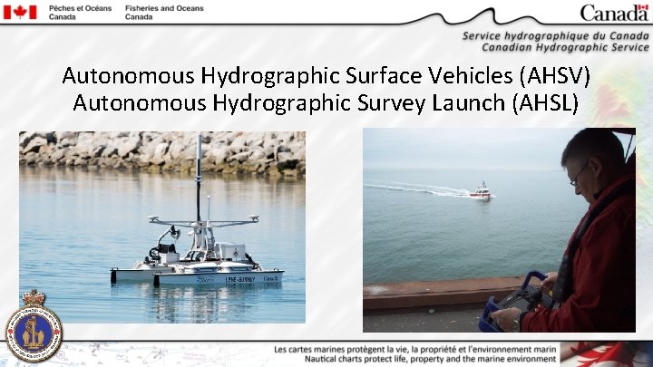 Autonomous Hydrographic Surface Vehicles AHSV Autonomous Hydrographic ...