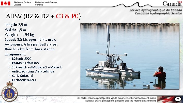 Autonomous Hydrographic Surface Vehicles AHSV Autonomous Hydrographic ...