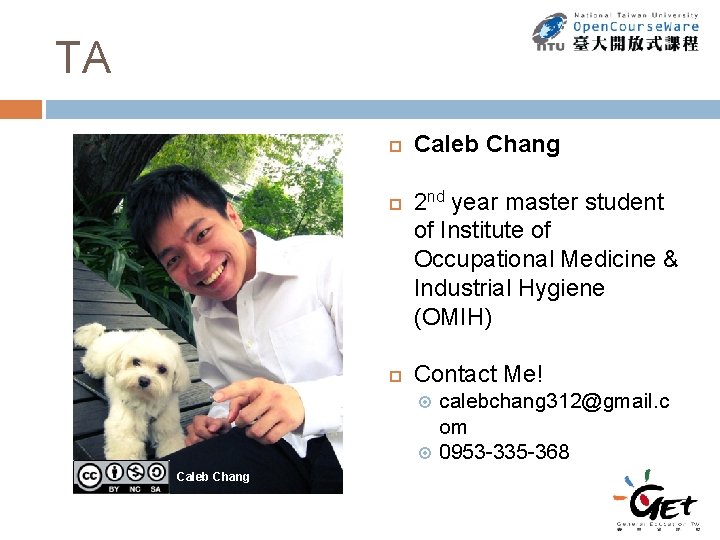 ESSENTIALS OF GLOBAL HEALTH 24FEB2012 LECTURER PROF CHANGCHUAN