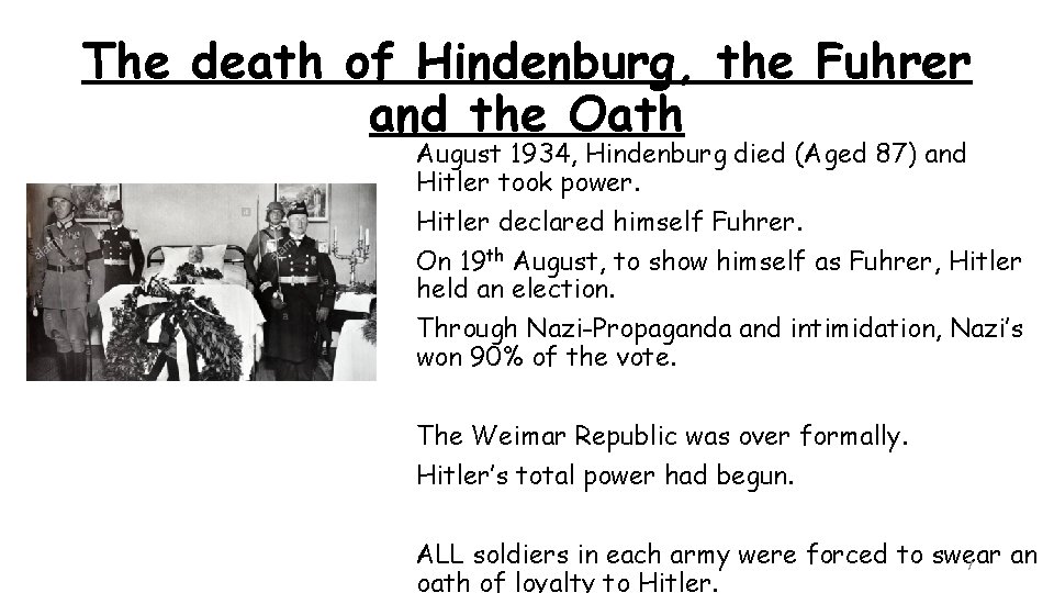 Key topic 3 Nazi control and Dictatorship 19331939